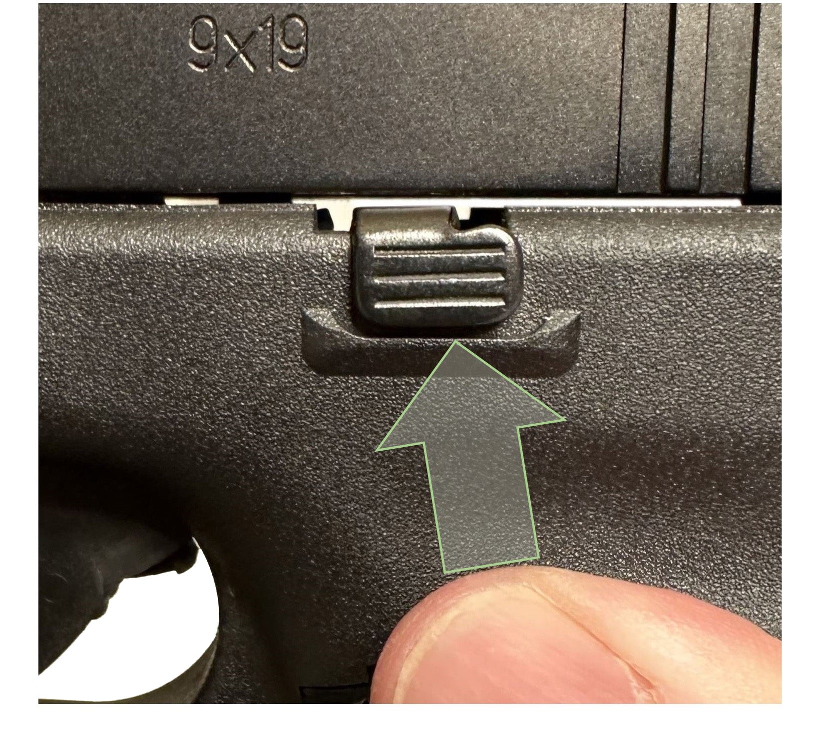 Align GLOCK Thumb Rest Trigger Pin